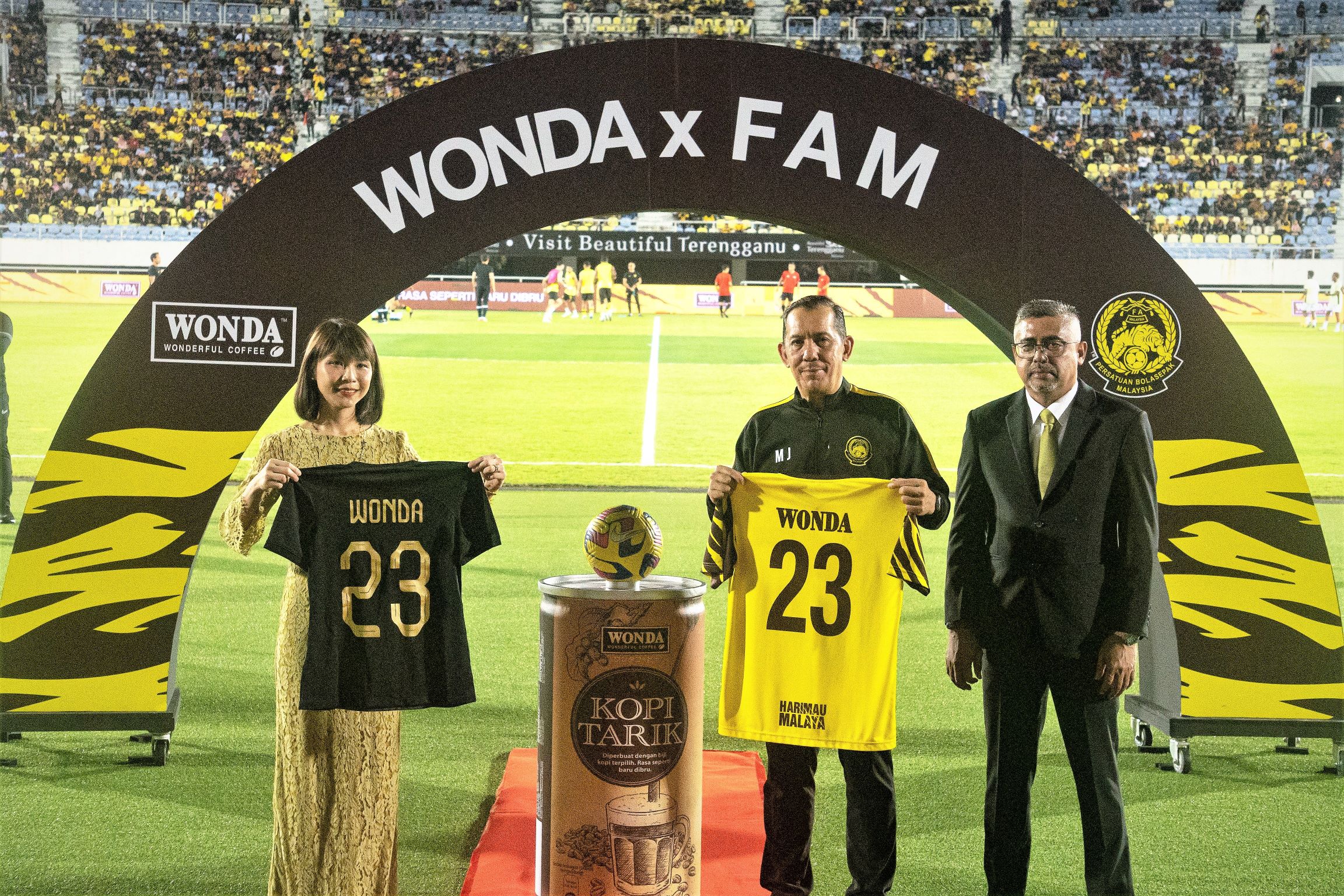 Wonda Coffee Malaysia And Football Association Malaysia FAM Join Wonda Coffee Malaysia And Football Association Malaysia FAM Join