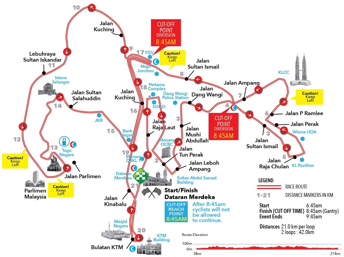 Cyclists to Take Over Kuala Lumpur Streets for OCBC Cycle KL 2024 This ...
