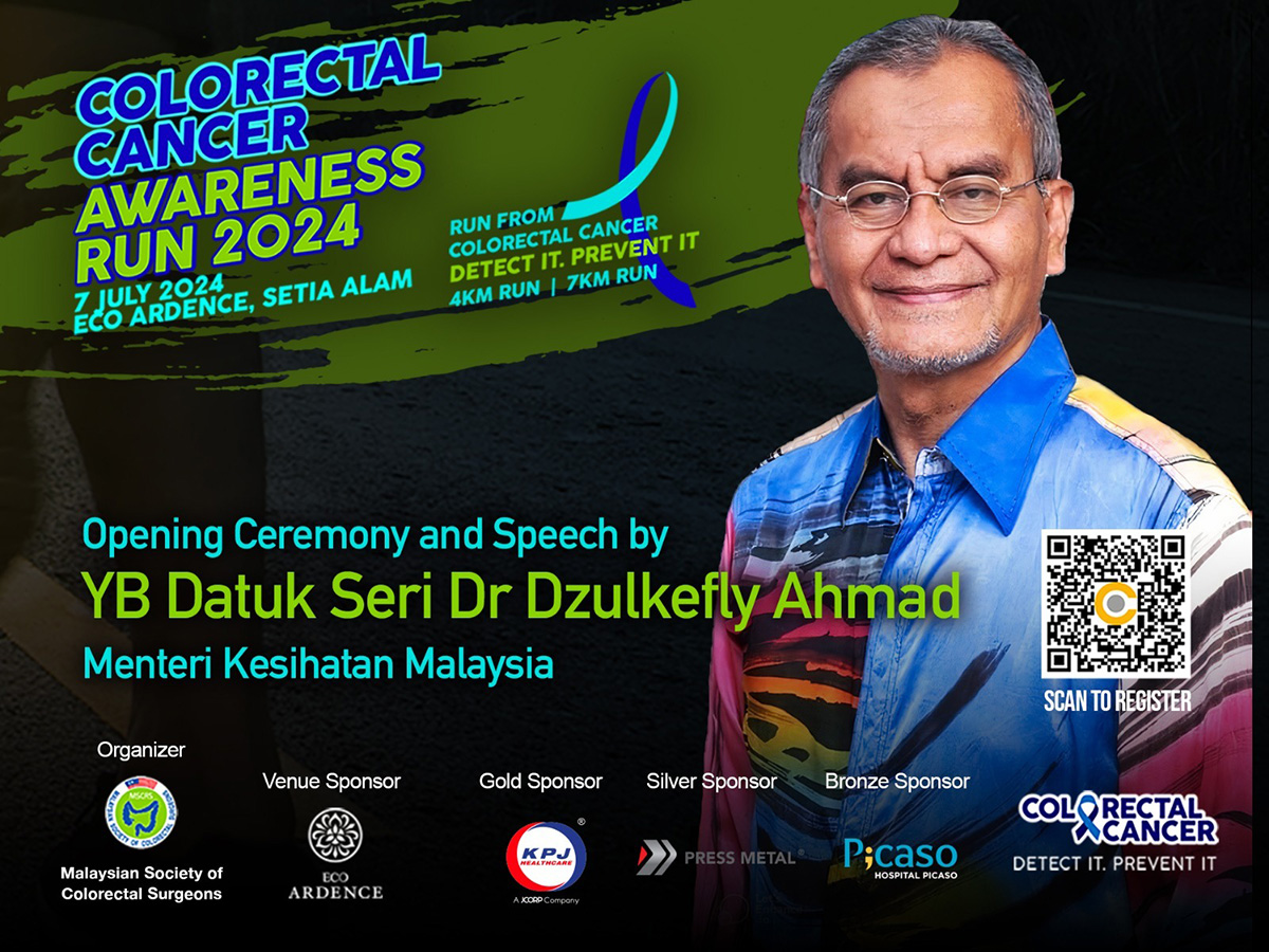 Colorectal Cancer on the Rise in Malaysia: Fun Run Aims to Raise ...