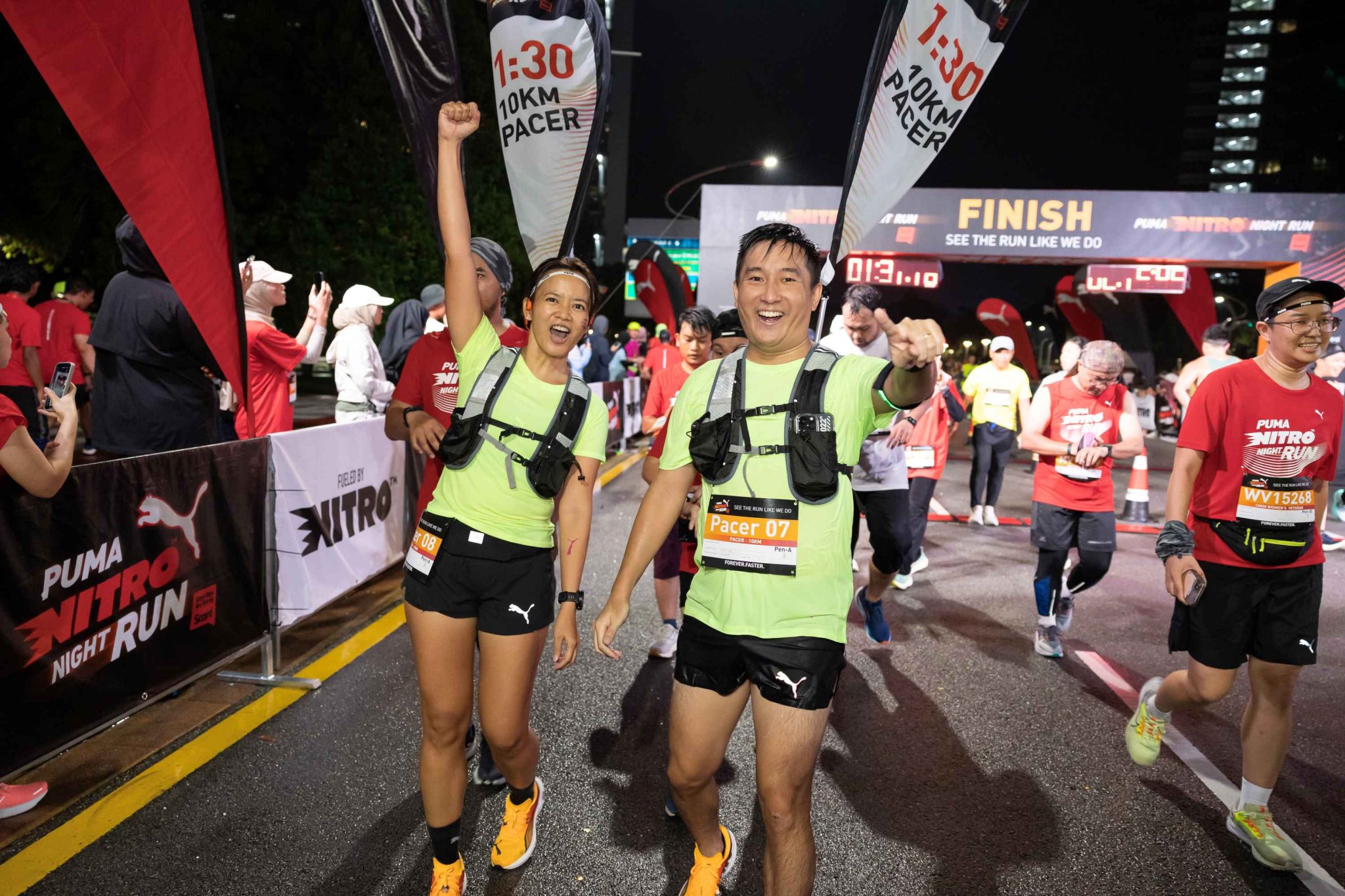 PUMA Nitro Night Run 2024 Shines Bright with Over 10,000 Runners ...