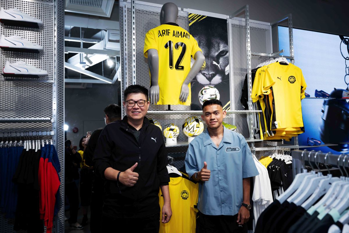 Malaysian Football Star Arif Aiman Officially Joins the PUMA Family ...