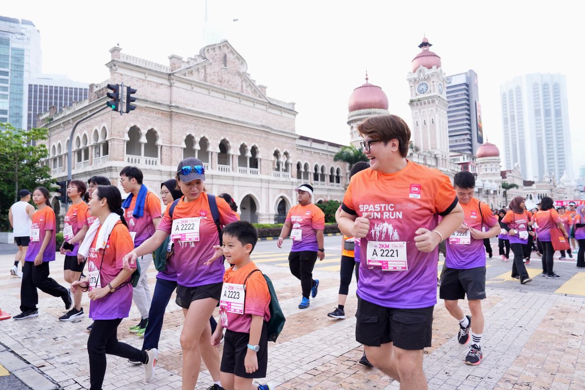 30th Annual Spastic Fun Run to Champion Hope and Inclusivity at Dataran ...
