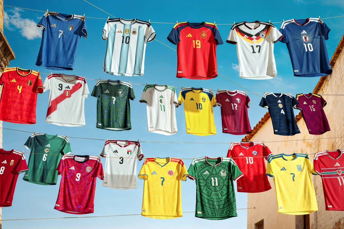 adidas Unveils Largest-Ever FIFA World Cup™ Home Kit Collection ...